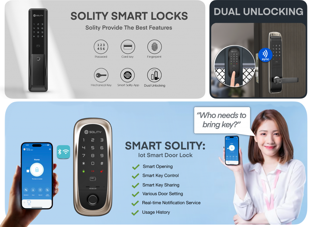 Solity | Korea No.1 Smart Door Lock Brand