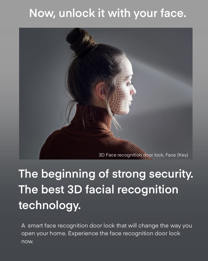 Solity GP-6000 Face Recognition Digital Lock