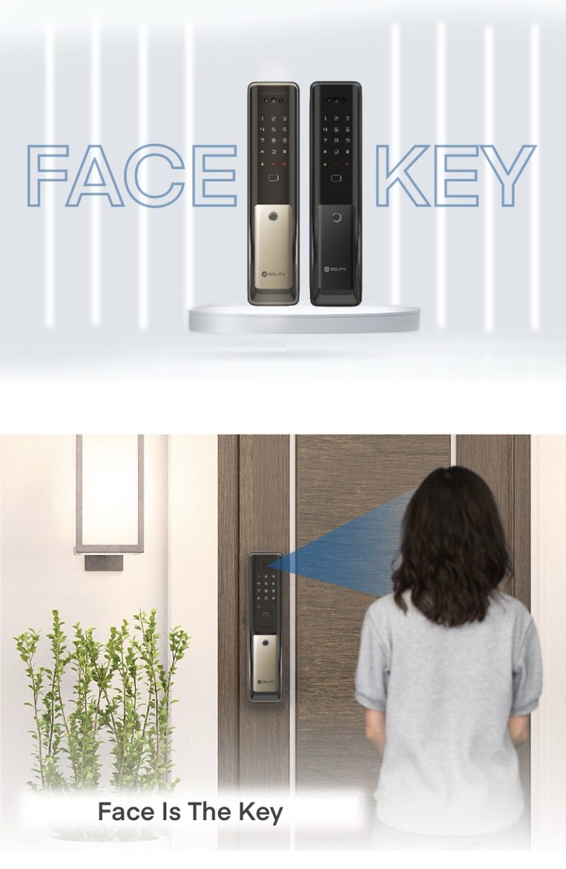 Solity GP-6000 Face Recognition Digital Lock