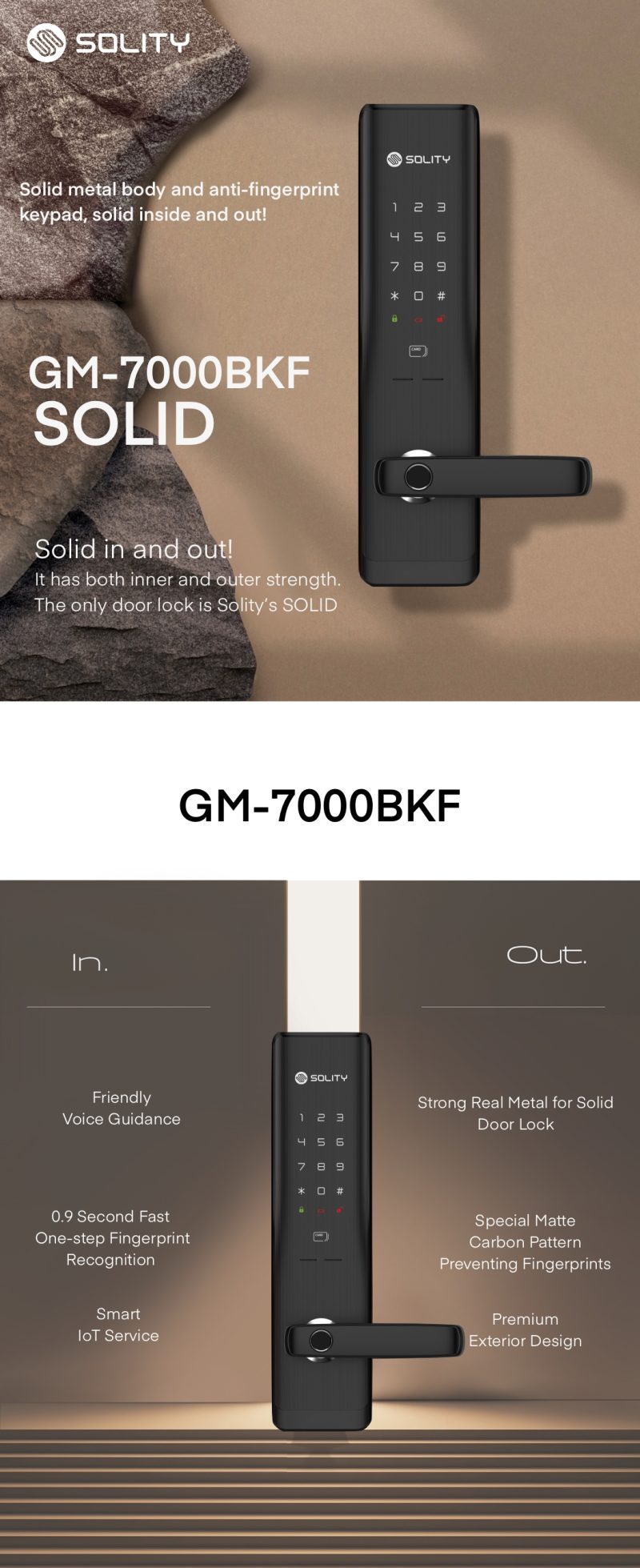 Solity GM-7000 - Solity | Korea No.1 Smart Door Lock Brand