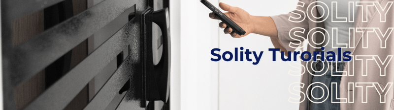 Tutorial - Solity | Korea No.1 Smart Door Lock Brand